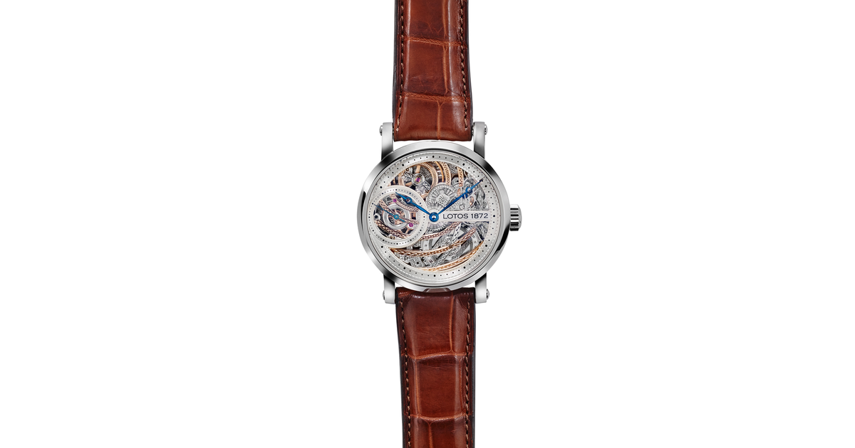 LOTOS Skeleton Watch - LOTOS Gold - Brillenmanufaktur, Uhren Kollektion ...